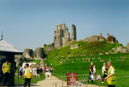 Corfe Castle (1999年5月3日撮影)